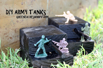 Greene Acres Hobby Farm: DIY Army Tanks