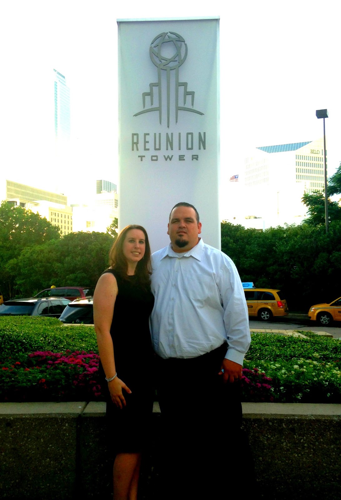 The Estes Family: Dinner at Reunion Tower