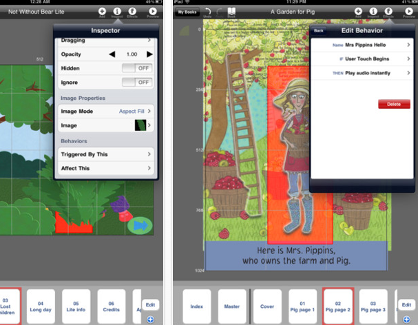 Teaching with Apps: Create your own interactive books apps with iPad - Free