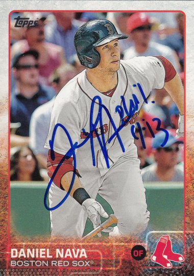 Daily Autograph: Daniel Nava