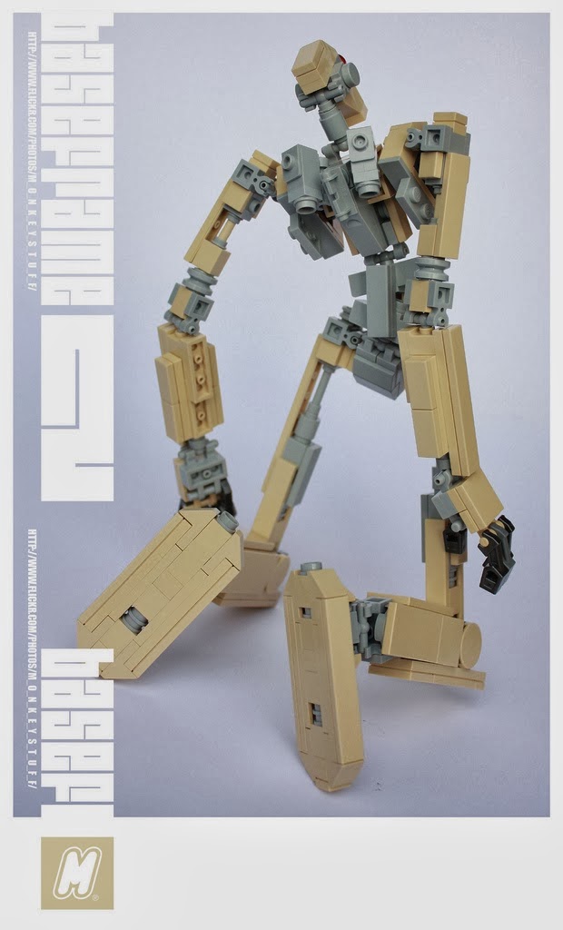 felix ip。蟻速畫行: Poseable LEGO Mech with Instructions