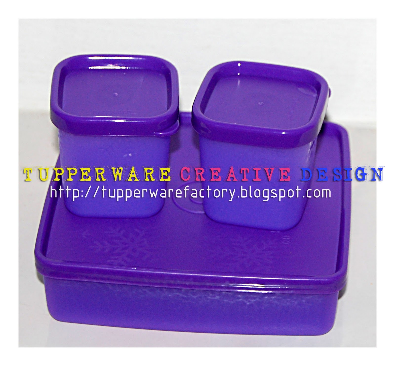 TUPPERWARE CREATIVE DESIGN: COLOURFUL TUPPERWARE BABY SETS