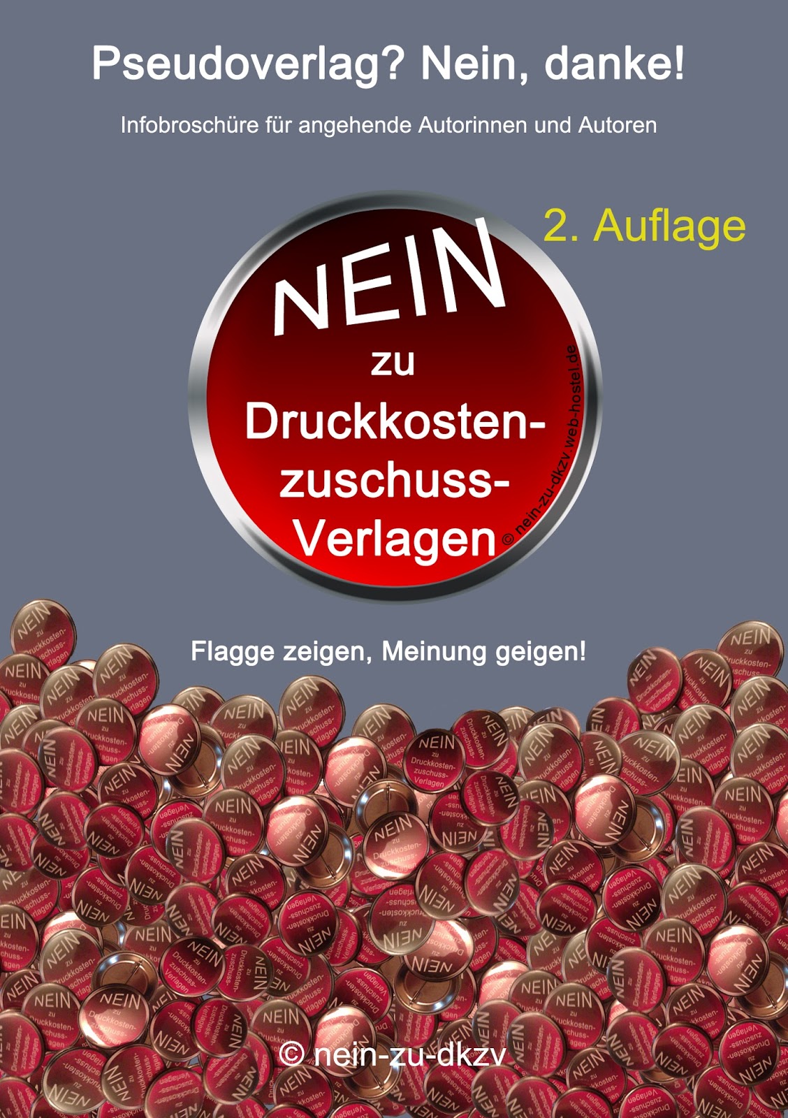 NEIN zu Druckkostenzuschussverlagen