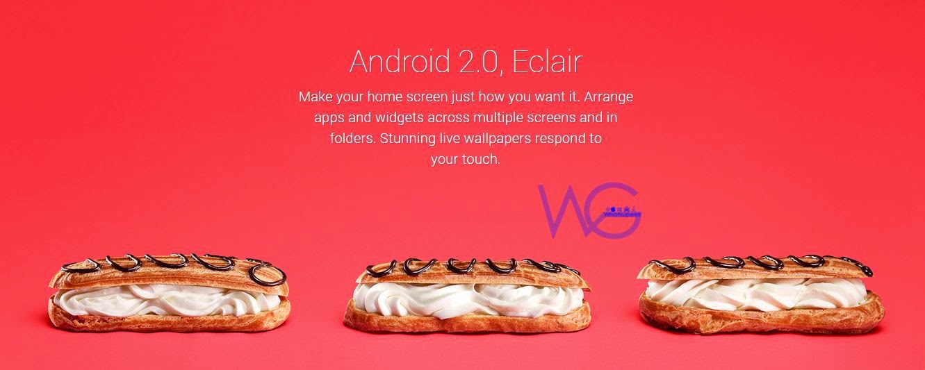 Android Cupcake Home Screen
