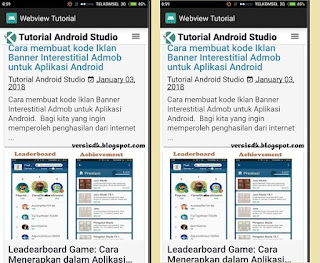 Aplikasi Webview : cara membuat webview menggunakan Android studio