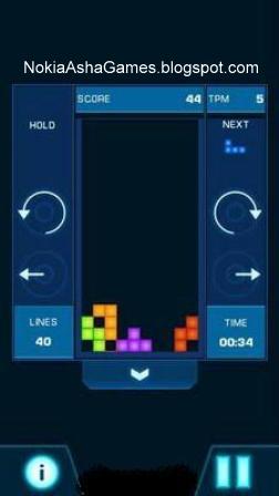 Tetris Revolution 240x400 java game Download for full touchscreen ...