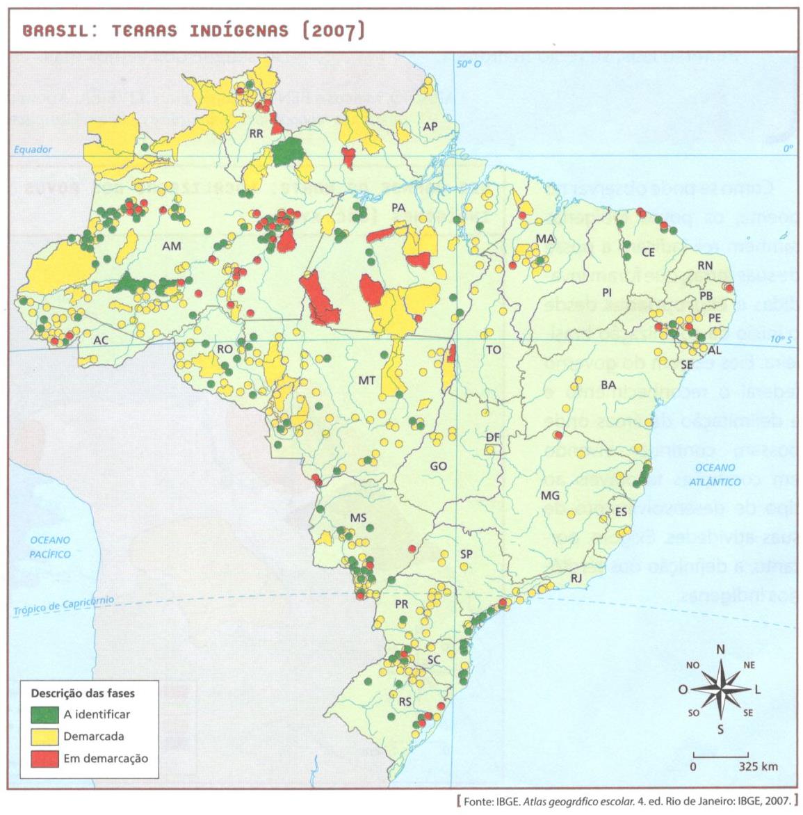 Professor Wladimir - Geografia: Mapas e estatísticas dos Indígenas no ...