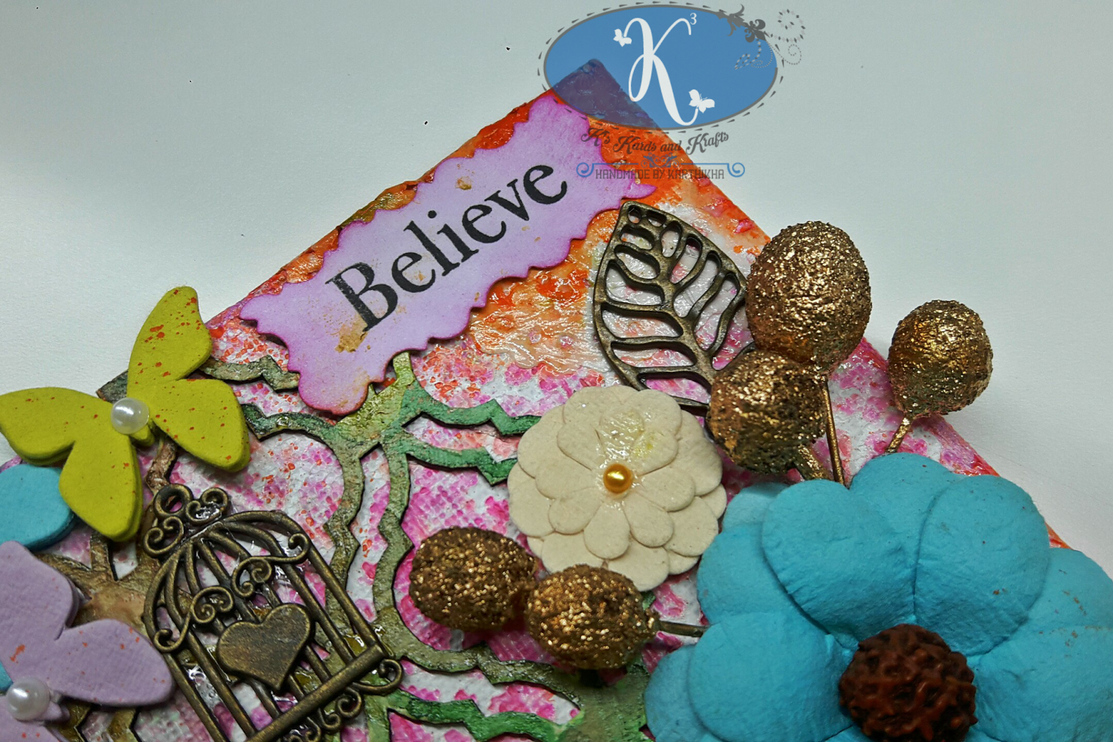 My First Mixed Media Project + Tutorial