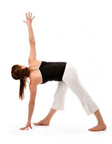 Yoga Poses-Revolved Triangle Pose