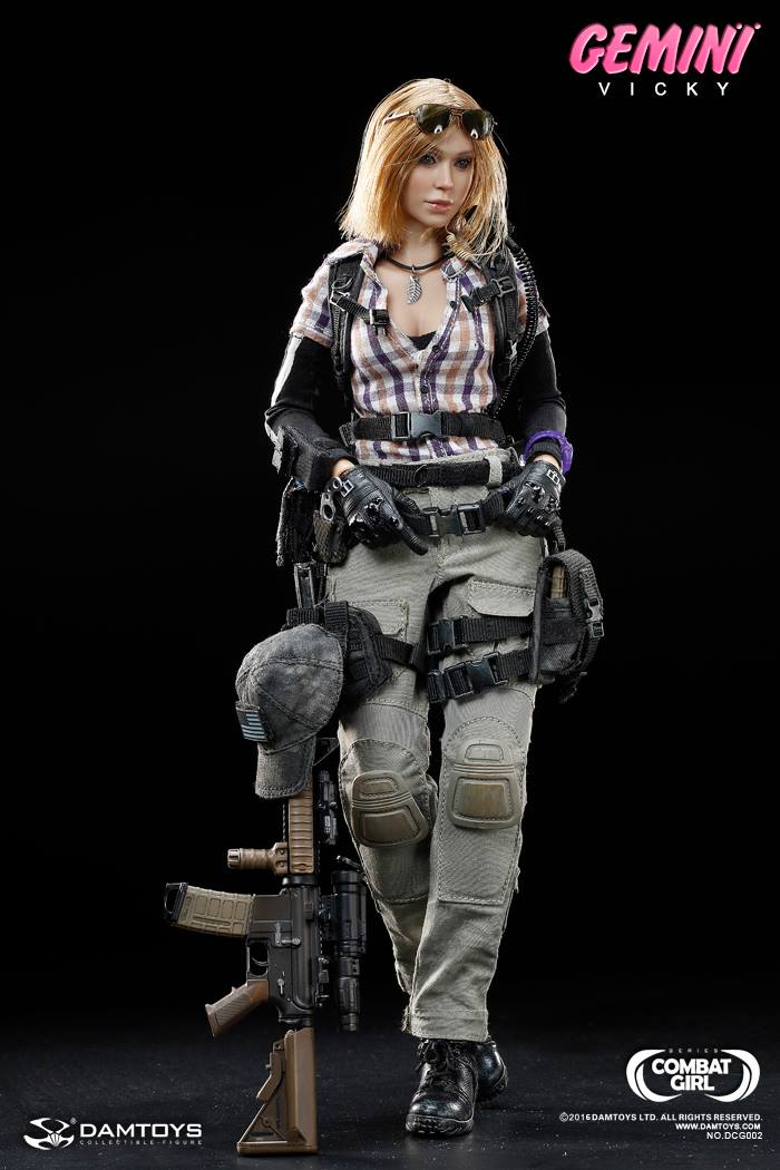 toyhaven: DAM TOYS COMBAT GIRL SERIES 1/6th scale GEMINI - Vicky 12 ...