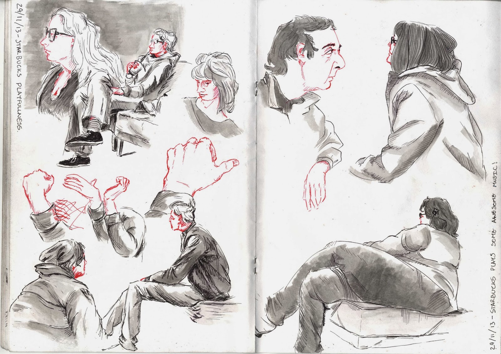 Reg Isaac: CalArts Sketchbook submission 2014