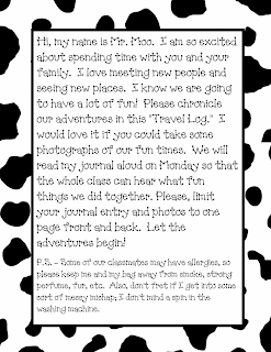Mr. Moo Class Mascot and Classroom Theme Help Needed!