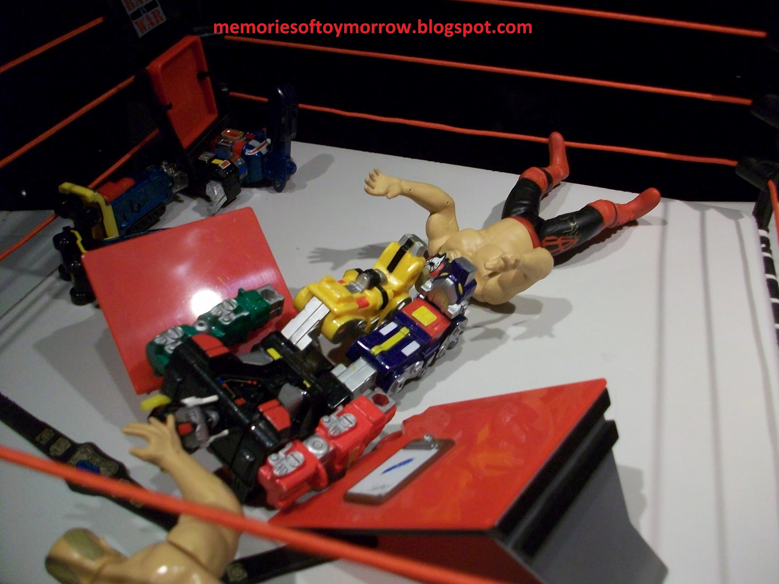 Memories of Toymorrow: The Voltron Robots win the WWF titles....and ...