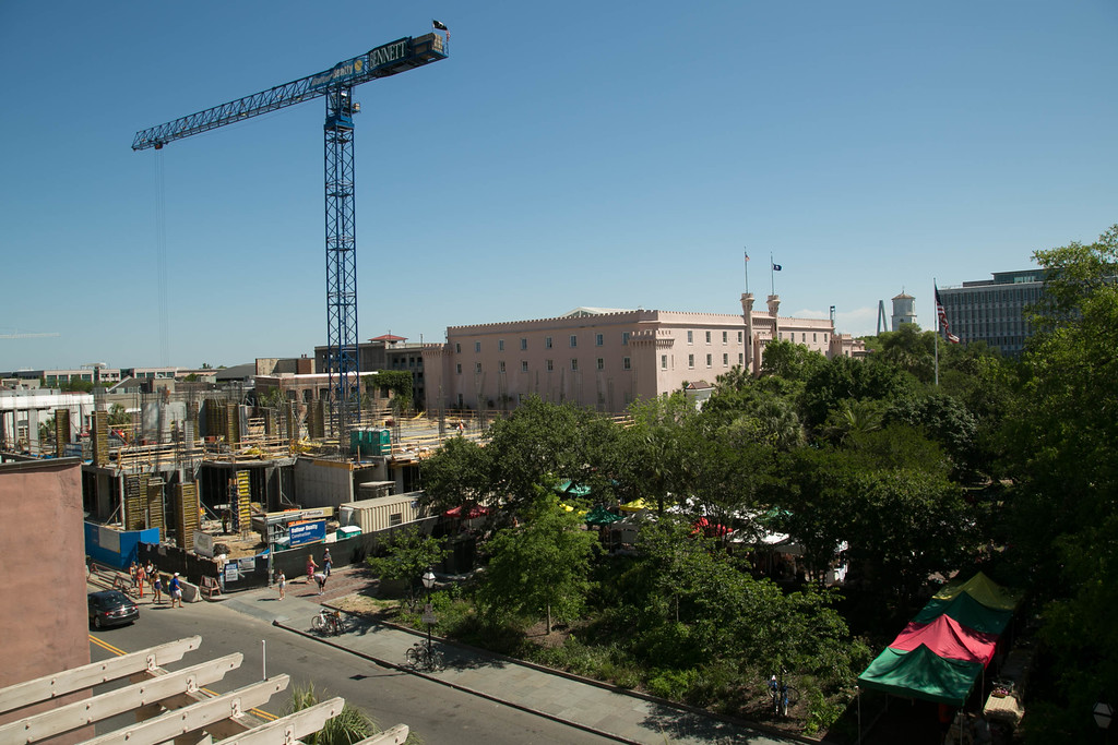Charleston Daily Photo: Before and almost after - Marion Square