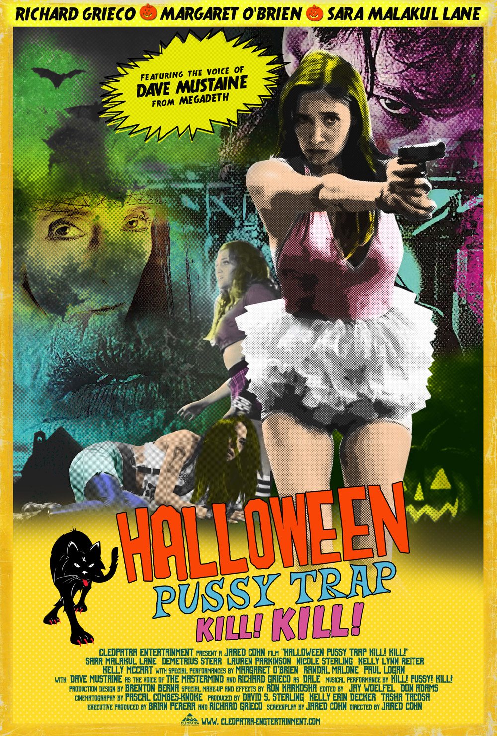 Thehorrorsofhalloween Halloween Pussy Trap Kill Kill 2017 Official Poster Trailer And Stills