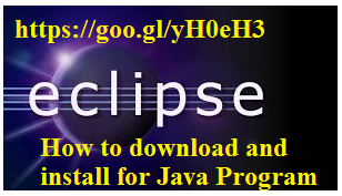 Learnprograming byluckysir: Installing Eclipse IDE For Java Programming