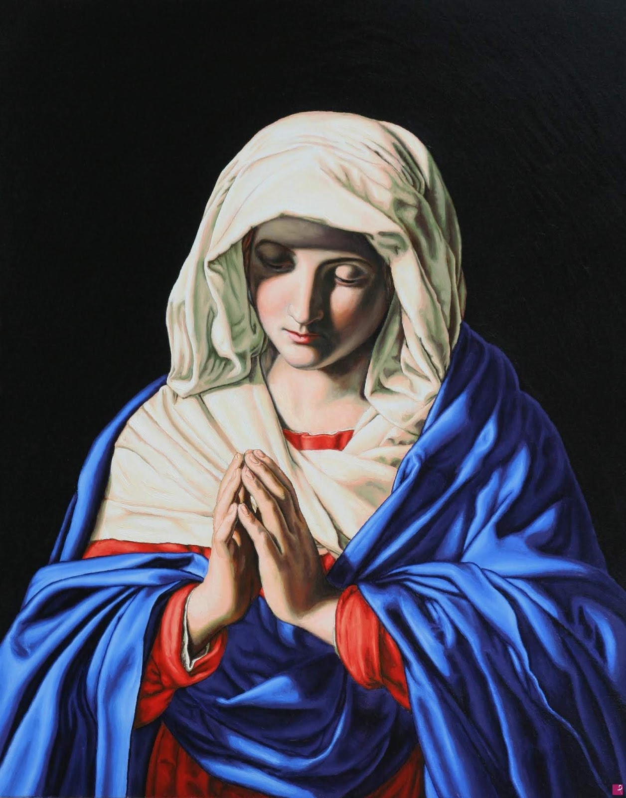 Imagem da Virgem Maria, pintura, #1