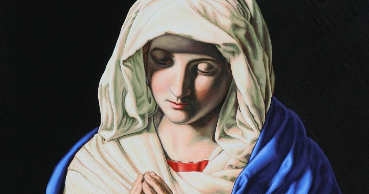 Imagem da Virgem Maria, pintura, #1