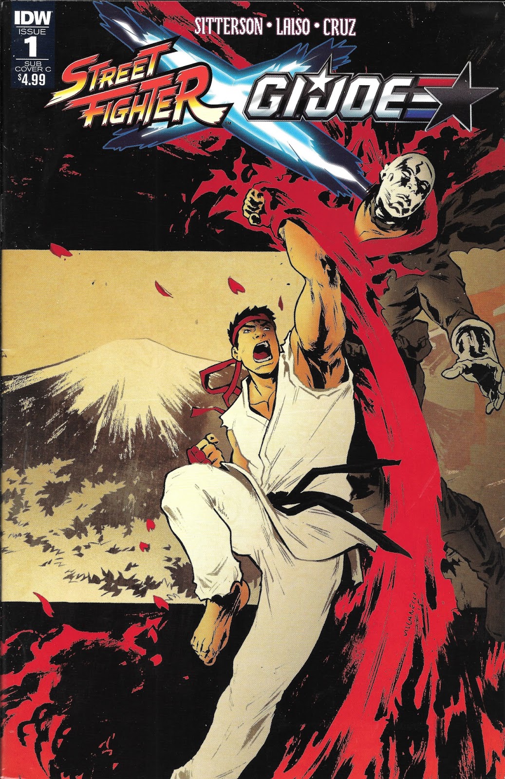 The Crapbox of Son Of Cthulhu: GI Joe X Street Fighter #1