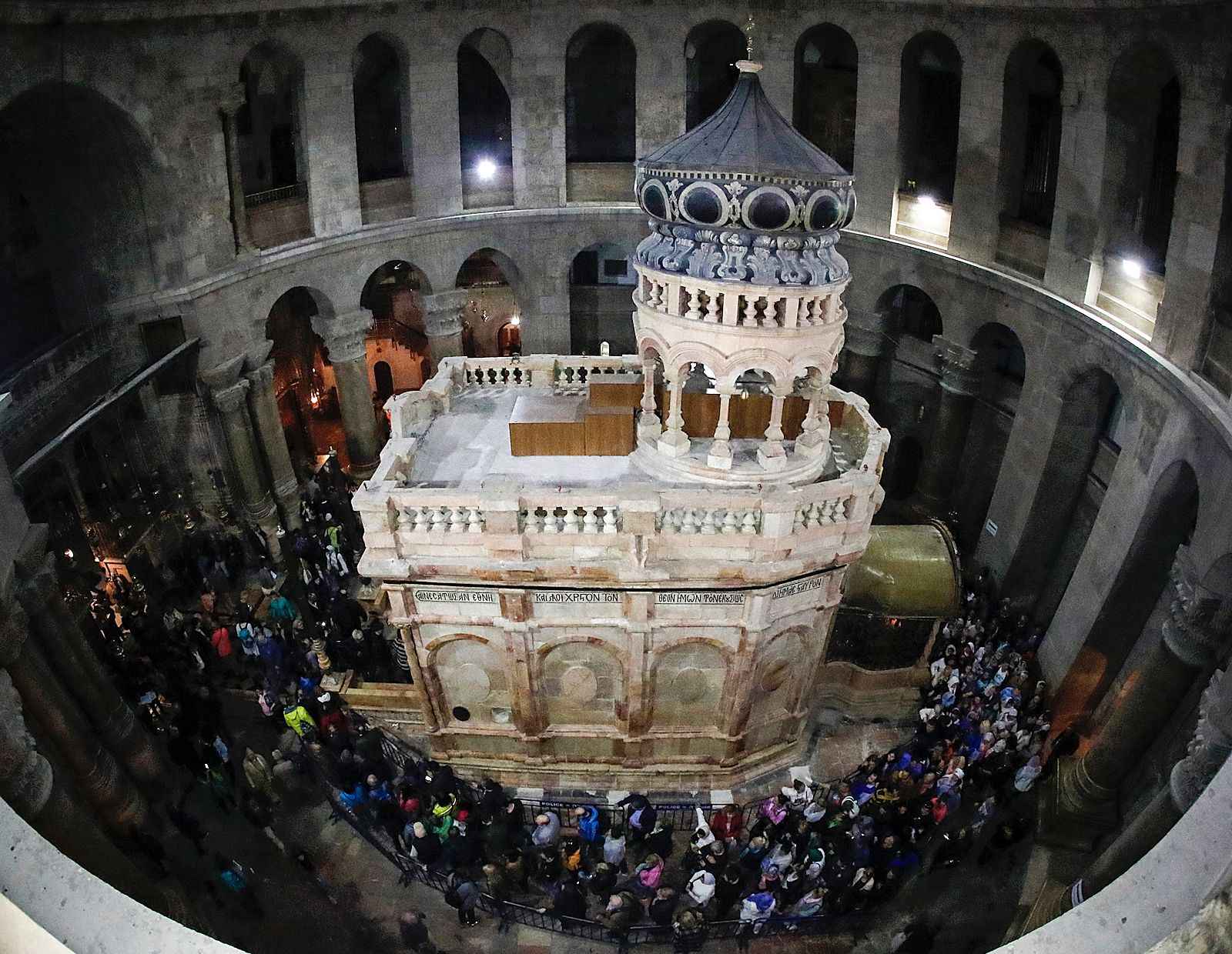 Ciência confirma a Igreja: Restauração do Santo Sepulcro: visão de conjunto