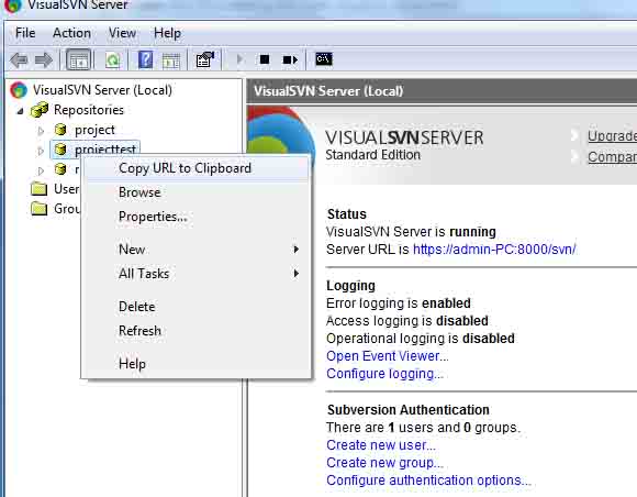 Easy Install Trac with VisualSvn Server on Windows 7