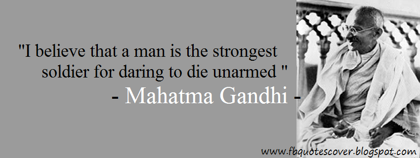 www.fbquotescover.blogspot.com: Mahatma Gandhi Quotes Cover Photos