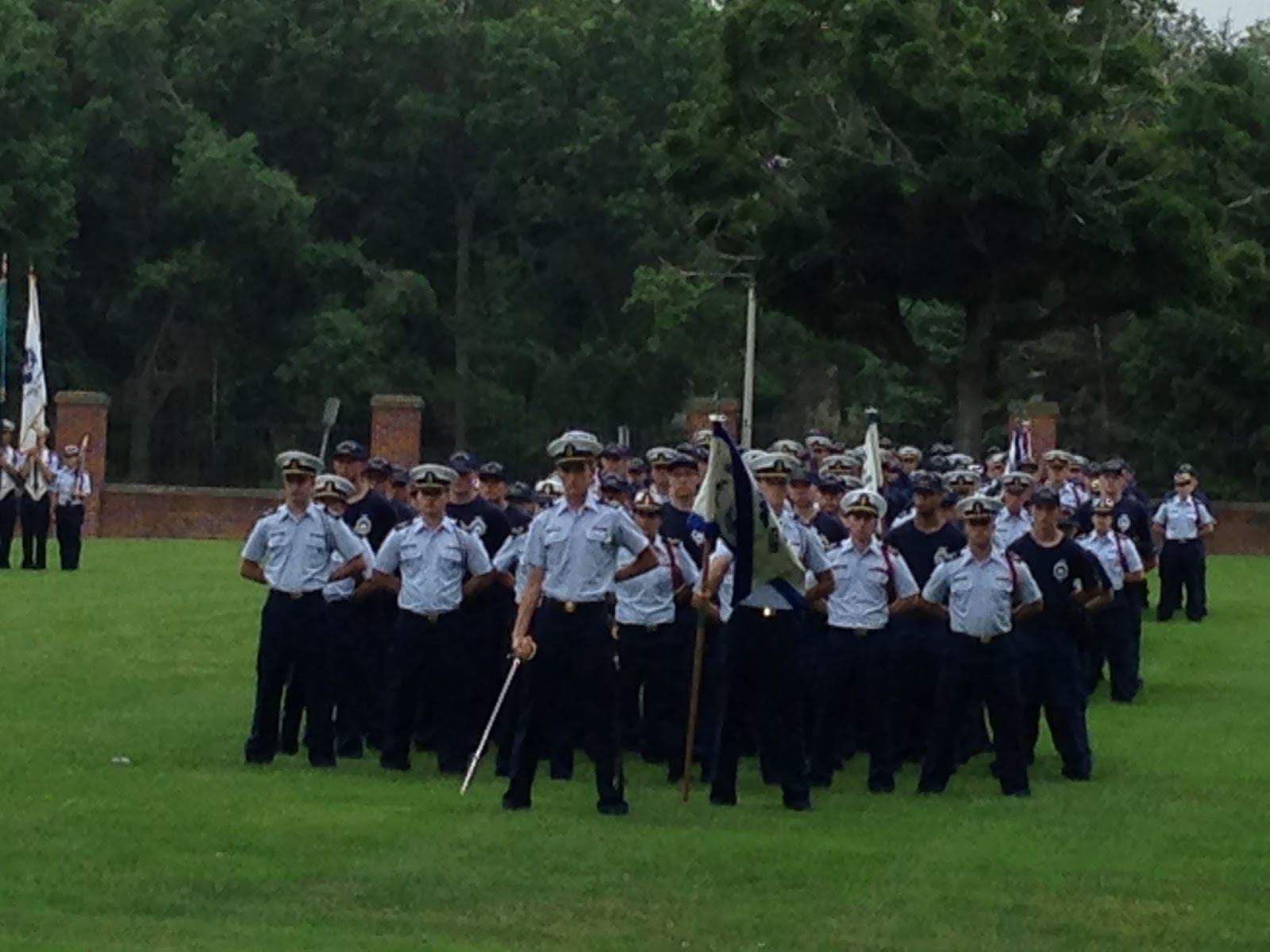 Green Thoughts: R-Day USCGA Class of 2017