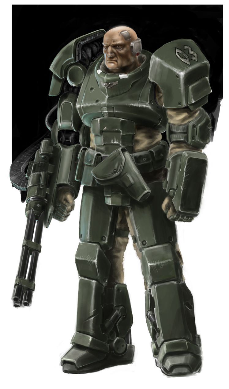 KerberosW40k: Internet Gallery: Good look for a Imperial Guard veteran