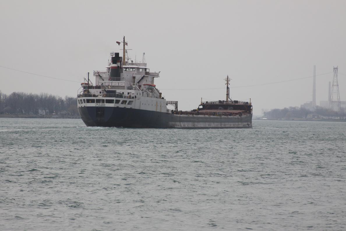 Michigan Exposures: The Tim S. Dool Passes St. Clair