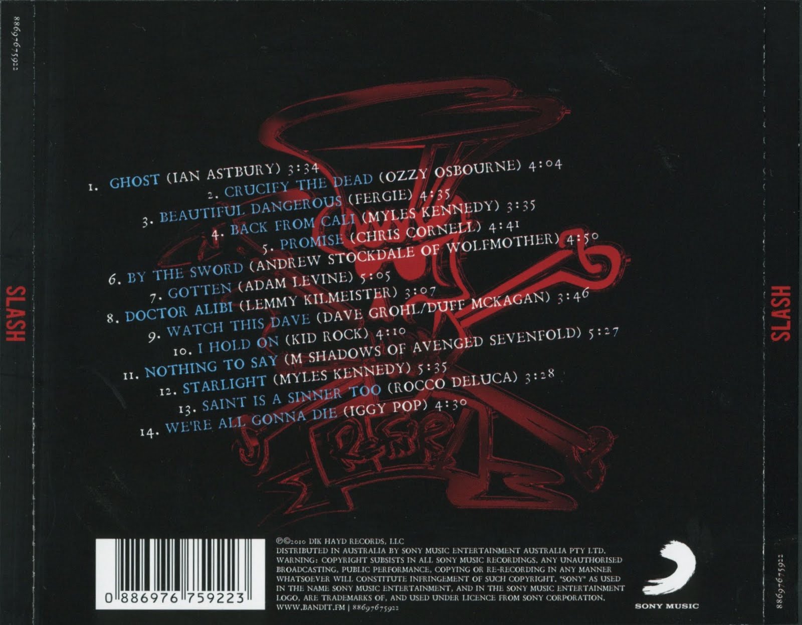 "Som Mutante": Slash "R&Fn'R" (Rock and fuckin roll) or "Slash & Friends"