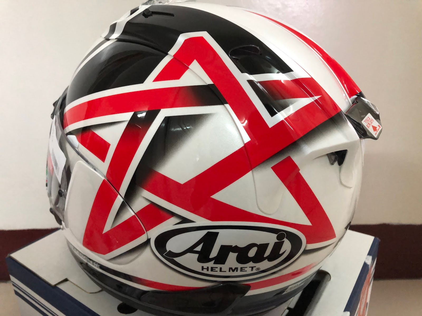 Arai x 56design RX-7X Nakano 中野真矢 五芒星 開箱