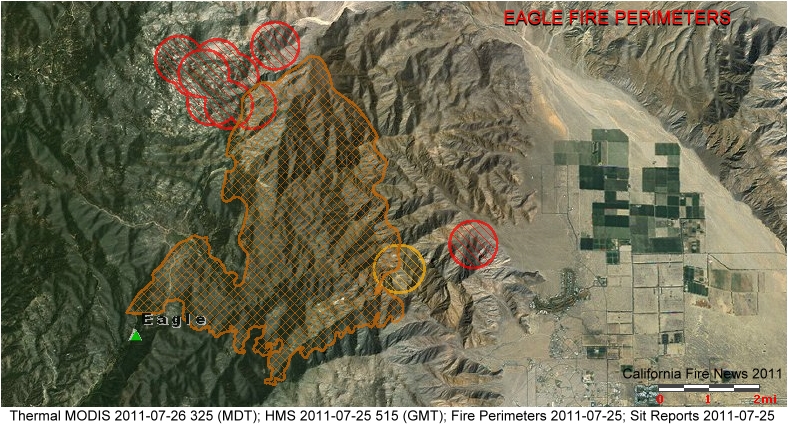 CFN - CALIFORNIA FIRE NEWS - CAL FIRE NEWS : CA-MVU-Eagle Fire Update ...