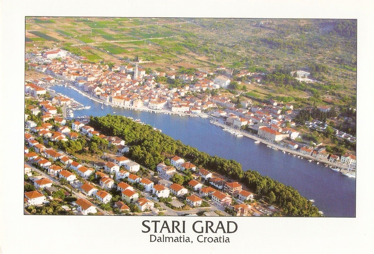 My UNESCO World Heritage Postcards: Croatia - Stari Grad Plain