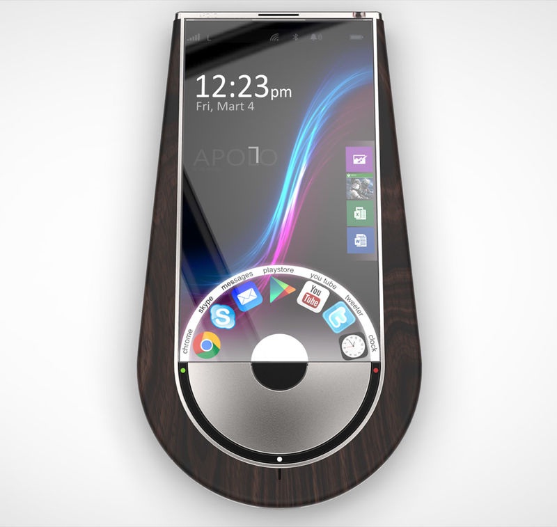Tecnoneo: 'Apollo 1' es un elegante Smartphone de diseño ergonómico