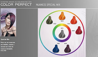 Dicas para o Corpo: Collor Perfect (Wella) - Tabela de Cores