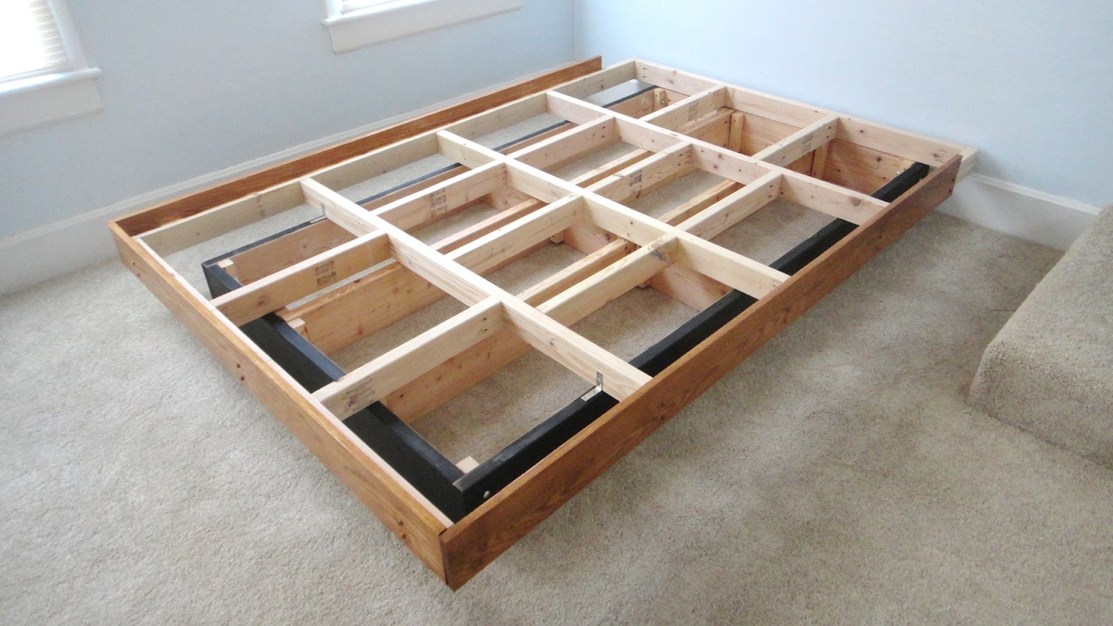 The Tinkers Workshop: The Platform Bed Project Is Completed!