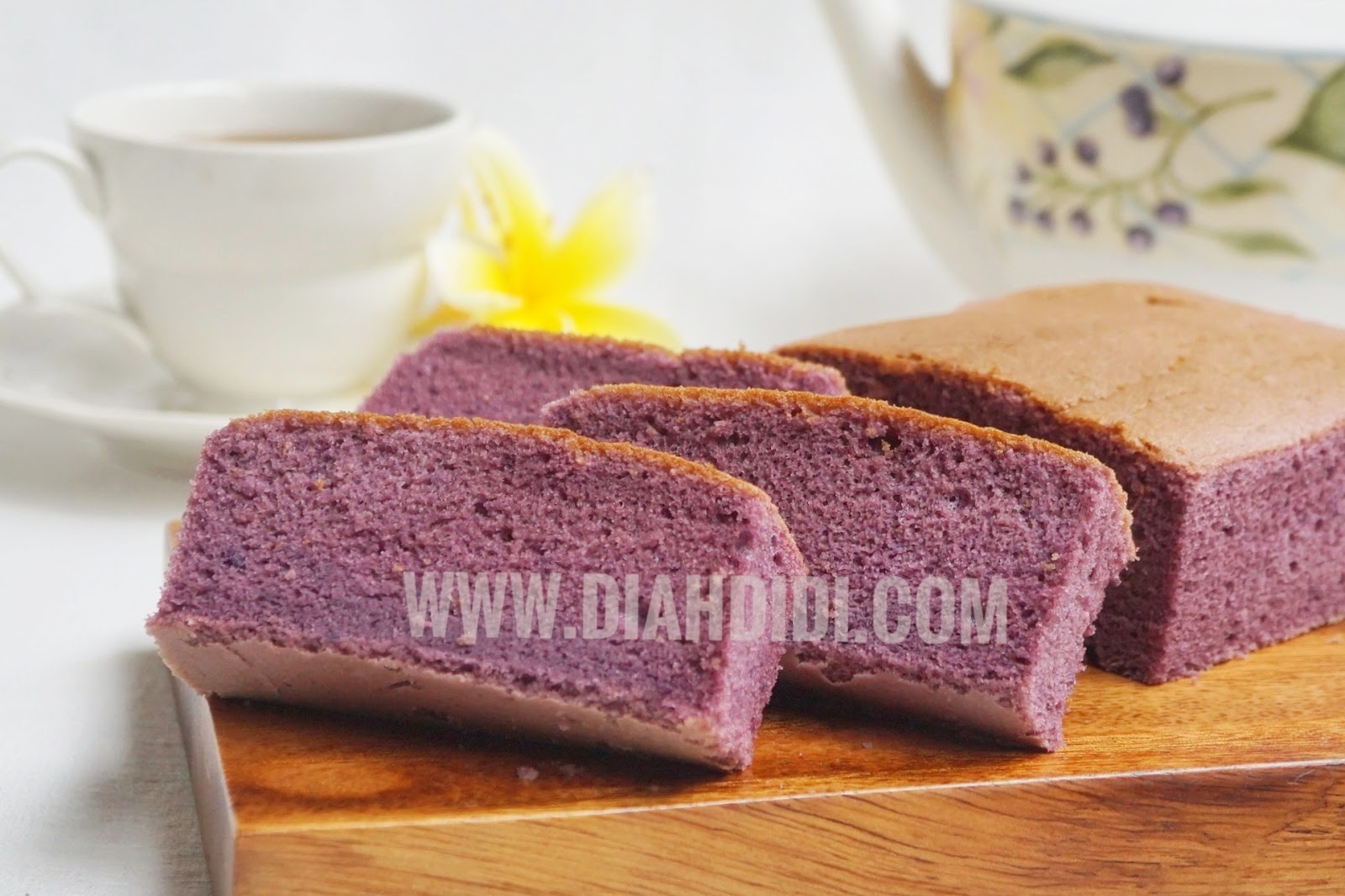 Diah Didi's Kitchen: Buttercake Ubi Ungu