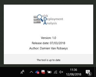 Quick Deployment Analysis: Monitor from systray | Syst & Deploy