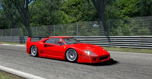 The Sim Review: Assetto Corsa Mods Ferrari F40 Competizione