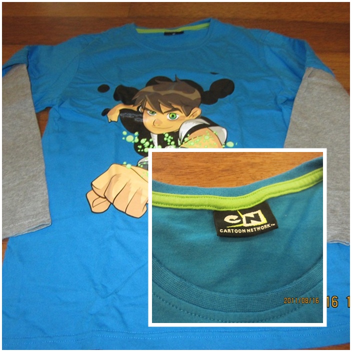 CHILD'S HEAVEN ONLINE STORE: Ben 10 T shirts bundle- BRAND NEW