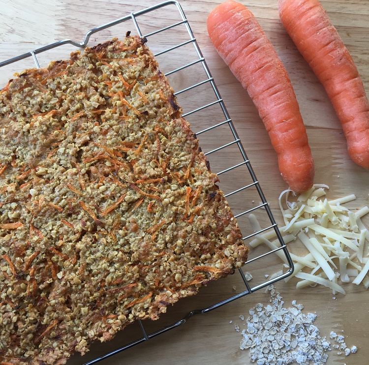 Savoury Vegetable Flapjack - All About Kids
