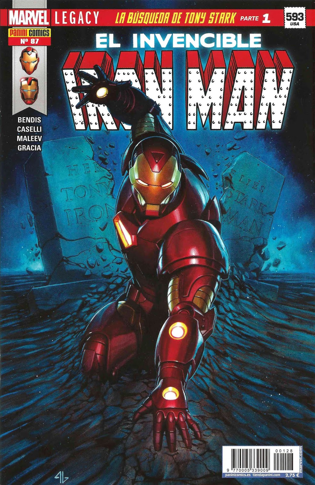 Galicia Comic: Iron Man 87 - Invencible Iron Man - (Invincible Iron Man ...