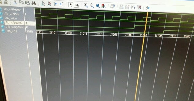 arus: verilog code and testbench for 4 bit updown counter which ...