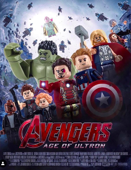 Compilation of LEGO Avengers posters. - Lego Reviews