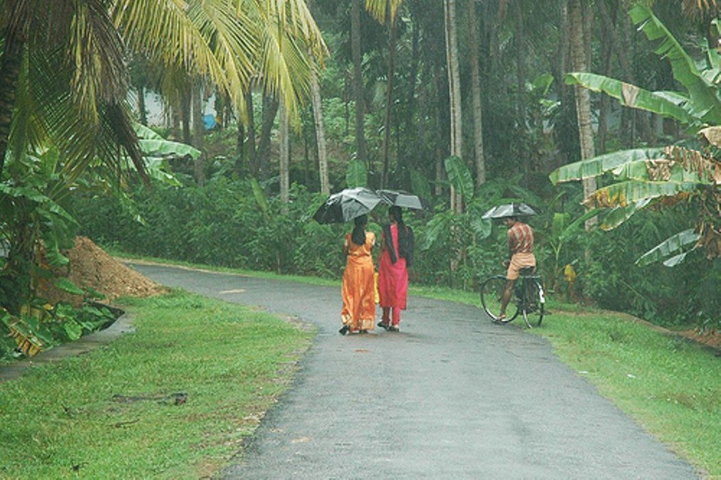 Village Monsoon Photo | Nostalgic Keralam