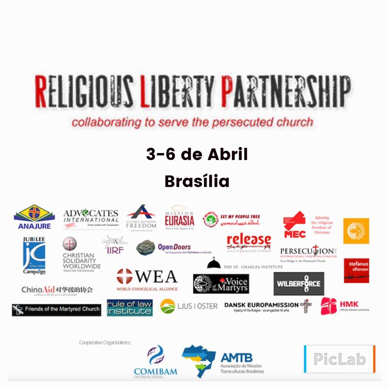 Arsenal do Crente: Consulta Anual Religious Liberty Partnership 2017 ...