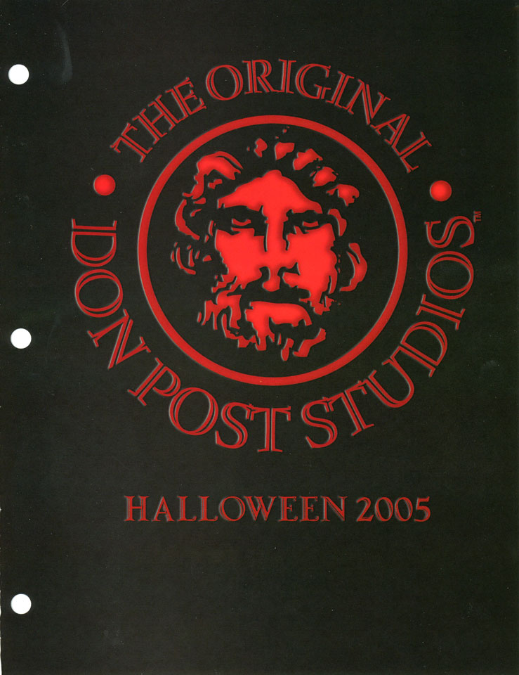 2005 Don Post Studios Catalog | Blood Curdling Blog of Monster Masks