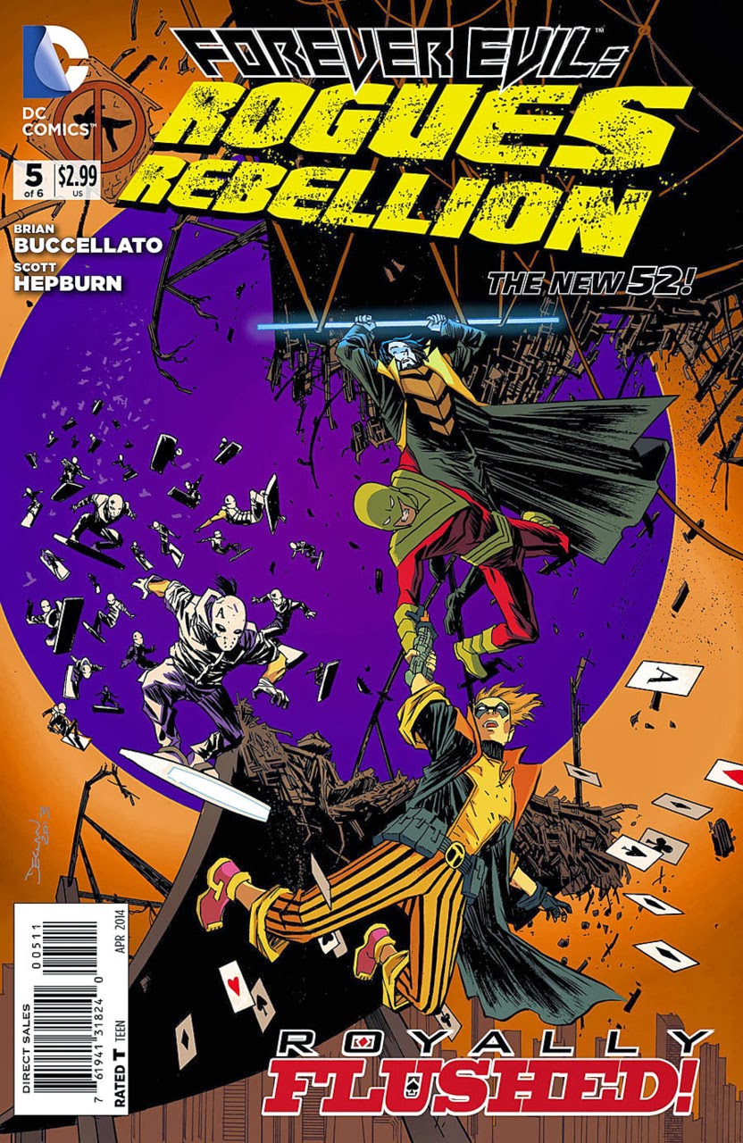 COMIC BOOK FAN AND LOVER: FOREVER EVIL: LA REBELIÓN DE LOS ROGUES # 5 ...
