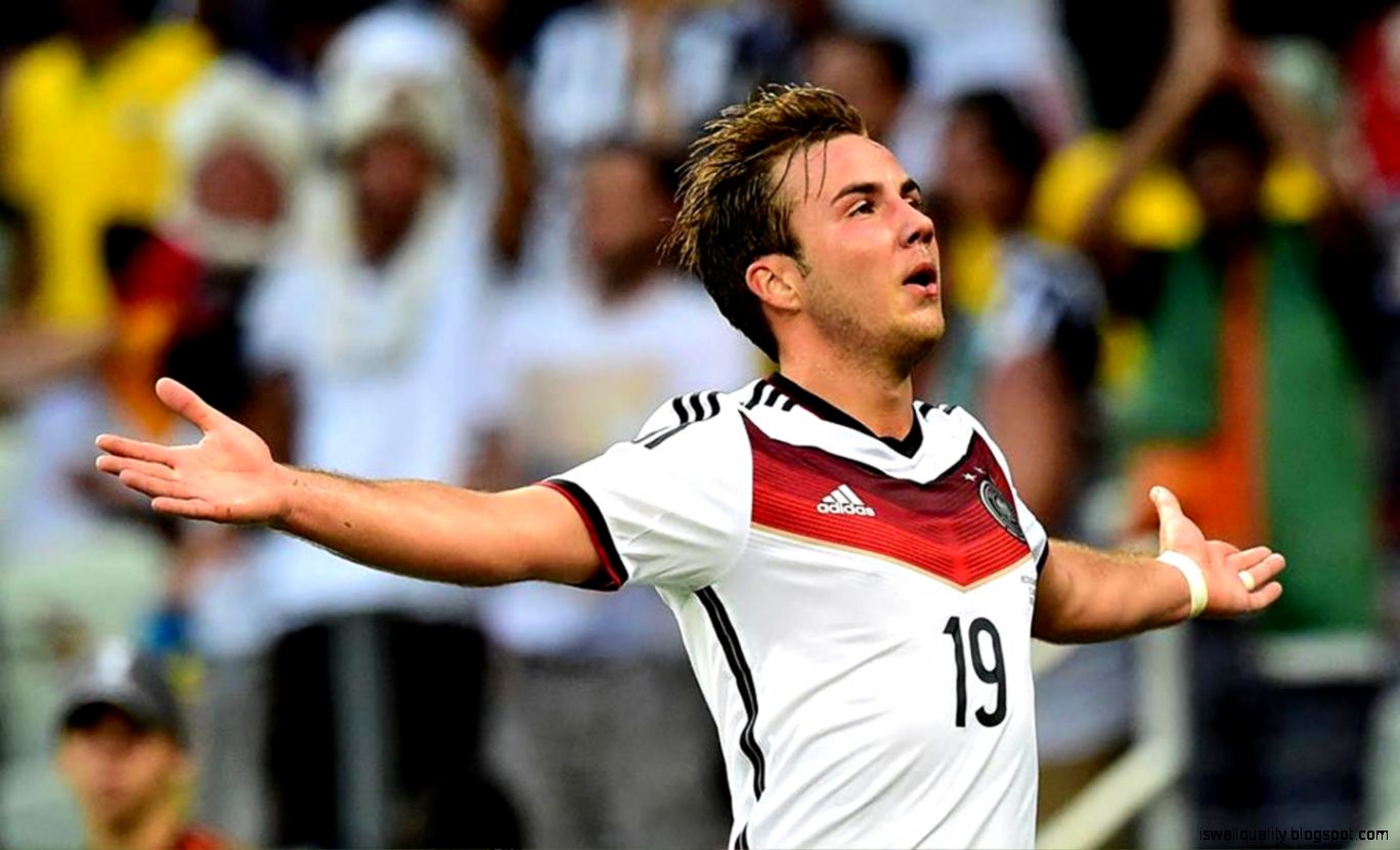 World Cup 2014 Mario Gotze Germany Wallpaper | Wallpapers Quality