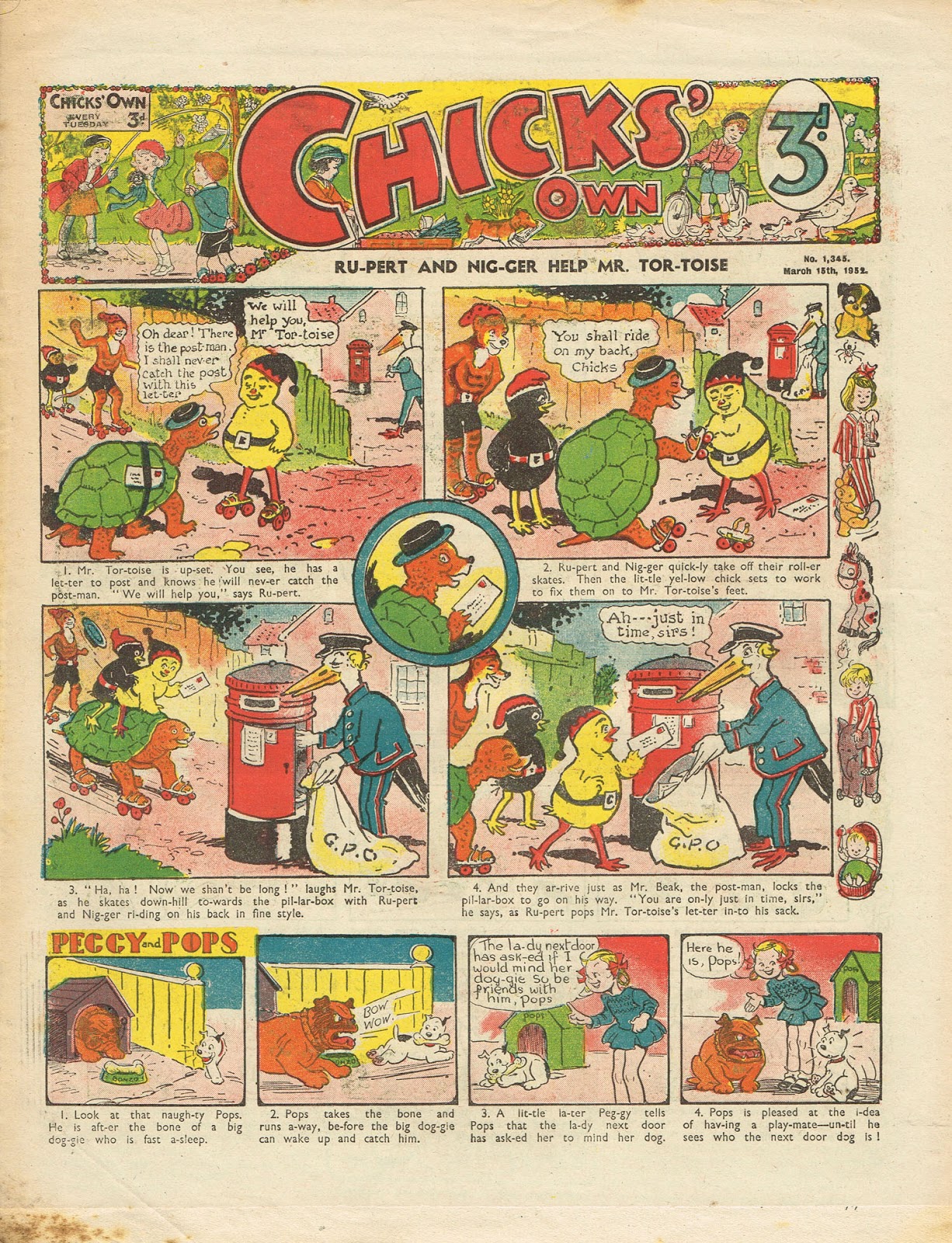 Pikitia Press Blog: English Comics Daily Diversion: Chick's Own March ...